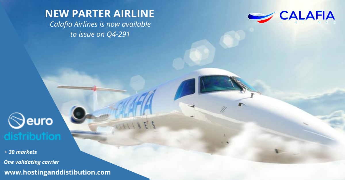 Eurodistribution reaches a partnership agreement with Calafia Airlines